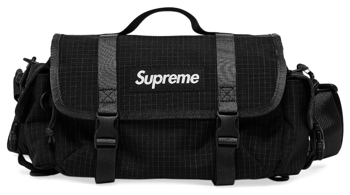 Buy Supreme Mini Duffle Bag 'Black' - SS24B21 BLACK | GOAT
