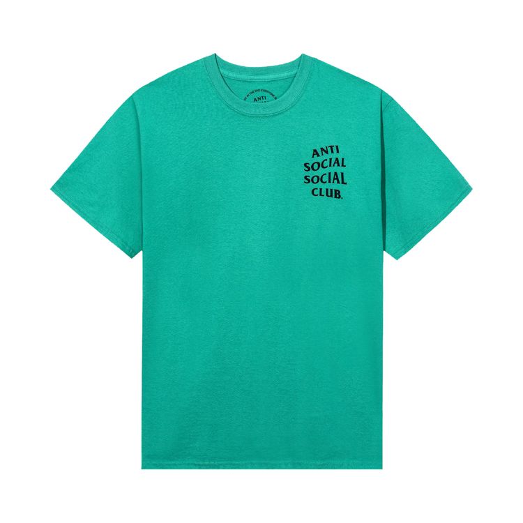 Buy Anti Social Social Club Mind Games Tee 'Kelly Green' - 0657 ...