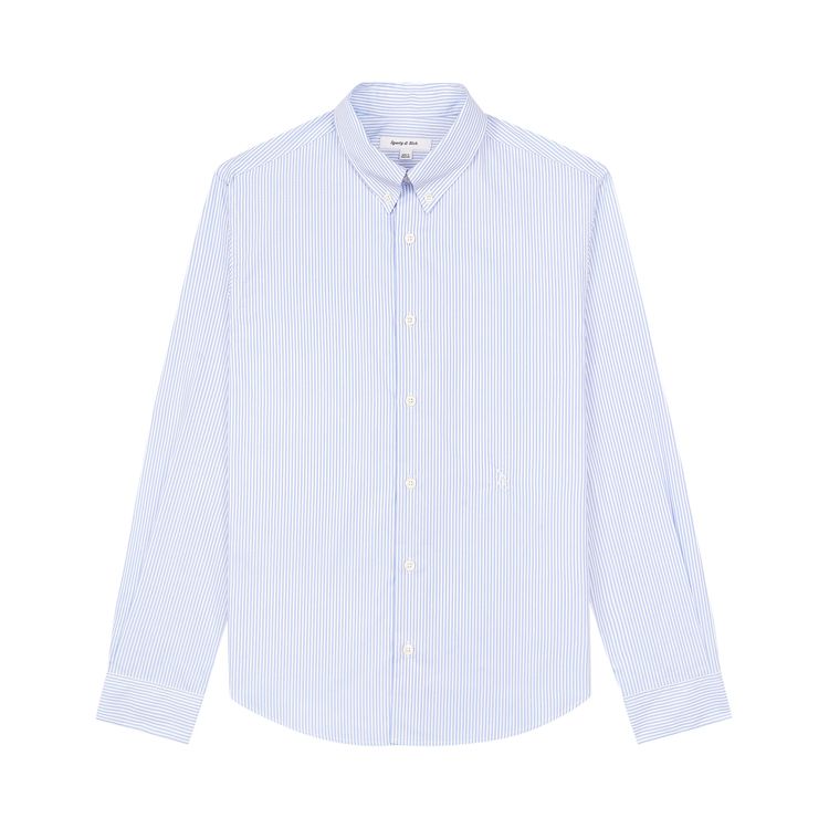 Buy Sporty & Rich SRC Buttondown Shirt 'Light Blue Striped ...