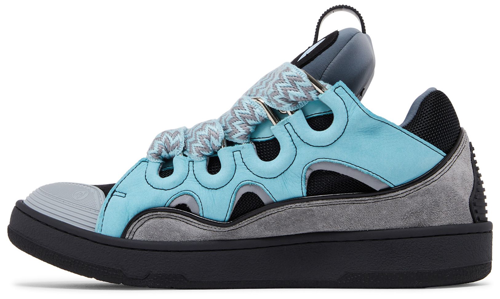 Buy Lanvin Curb Sneakers 'Light Blue Anthracite' - FM SKRK11 TONE ...