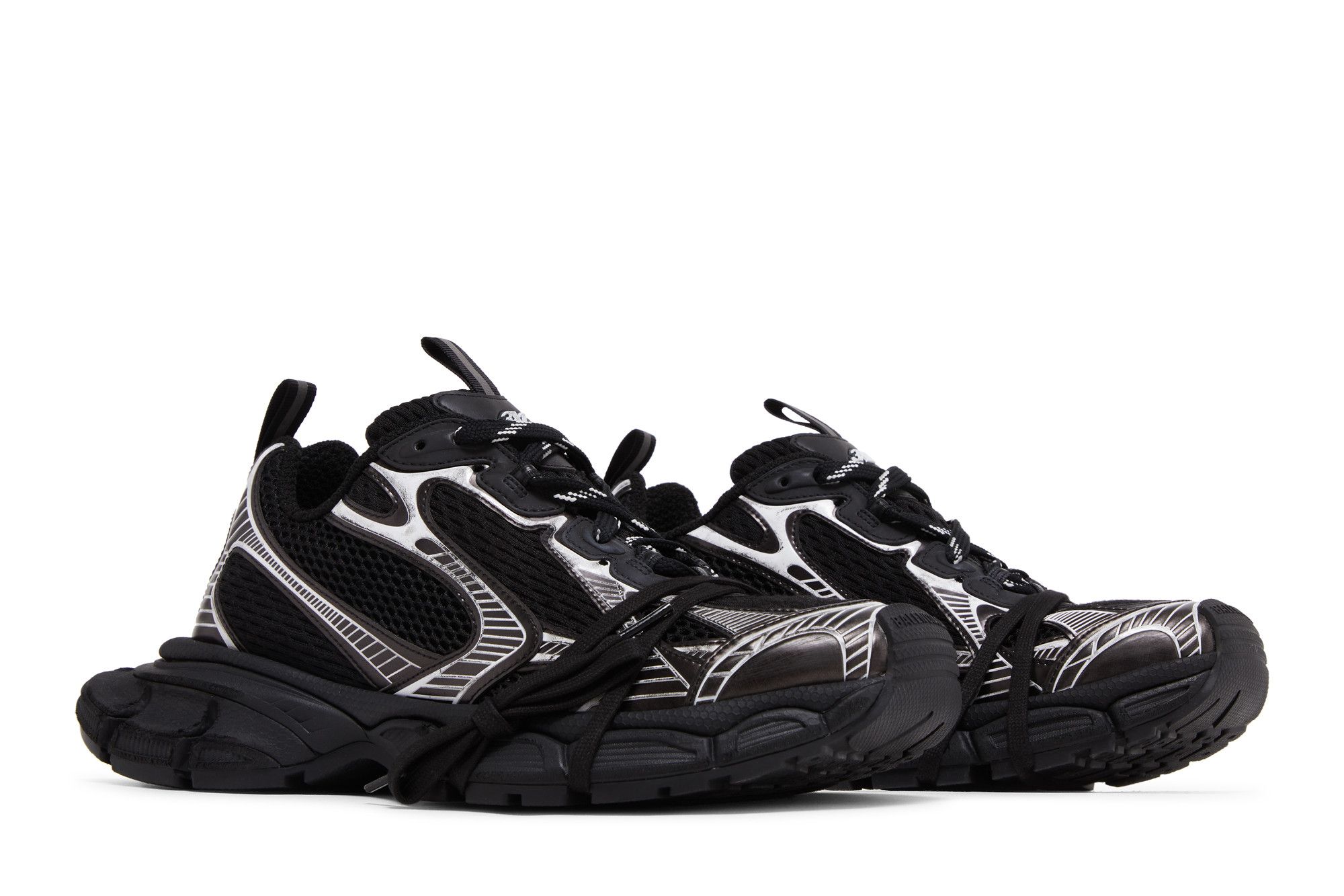 Buy Balenciaga 3XL Sneaker 'Worn-Out - Black White' - 734734 Buy Balenciaga 3XL Sneaker 'Worn-Out - Black White' - 734734