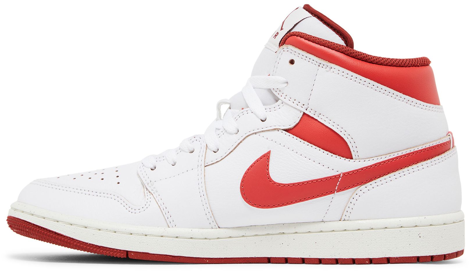 Buy Air Jordan 1 Mid SE 'White Dune Red' - FJ3458 160 | GOAT