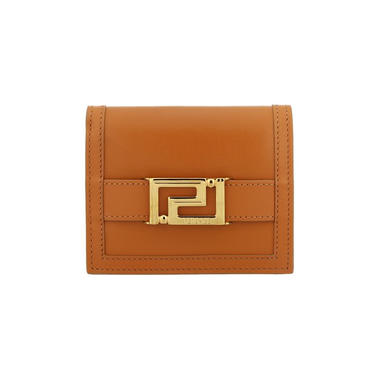 Buy Versace Greca Goddess Bifold Wallet 'Caramel/Gold' - 1008832 ...