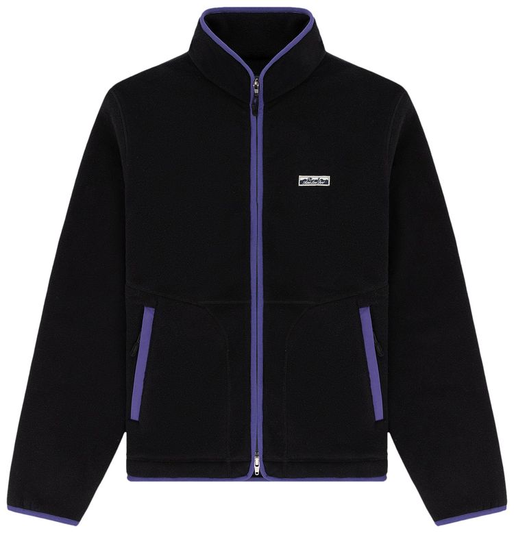 Buy Aimé Leon Dore Lightweight Full Zip Fleece Jacket 'Jet Black' - SS24WJ003 JET | GOAT