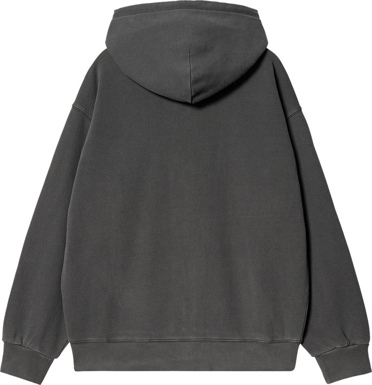 Buy Carhartt Wip Hooded Nelson Jacket Charcoal I033064 Char Goat Uk