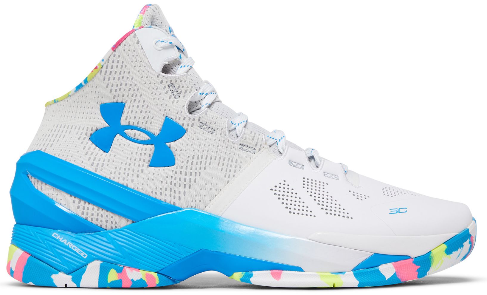 Buy Under Armour Curry 2 Retro 'Splash Party' 2023 - 3026282 100 | GOAT