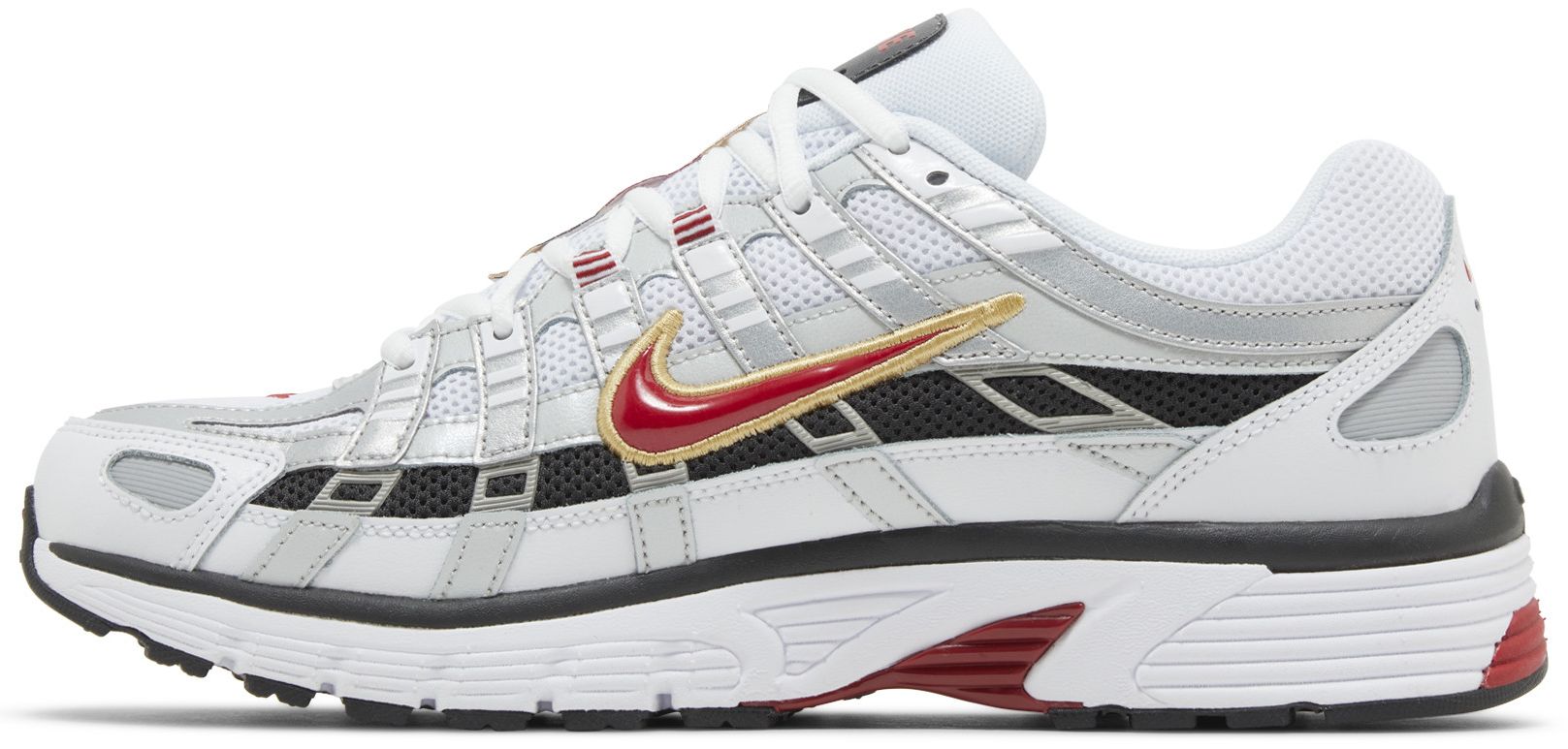 Buy Nike P-6000 'Platinum Varsity Red' - CD6404 102 | GOAT