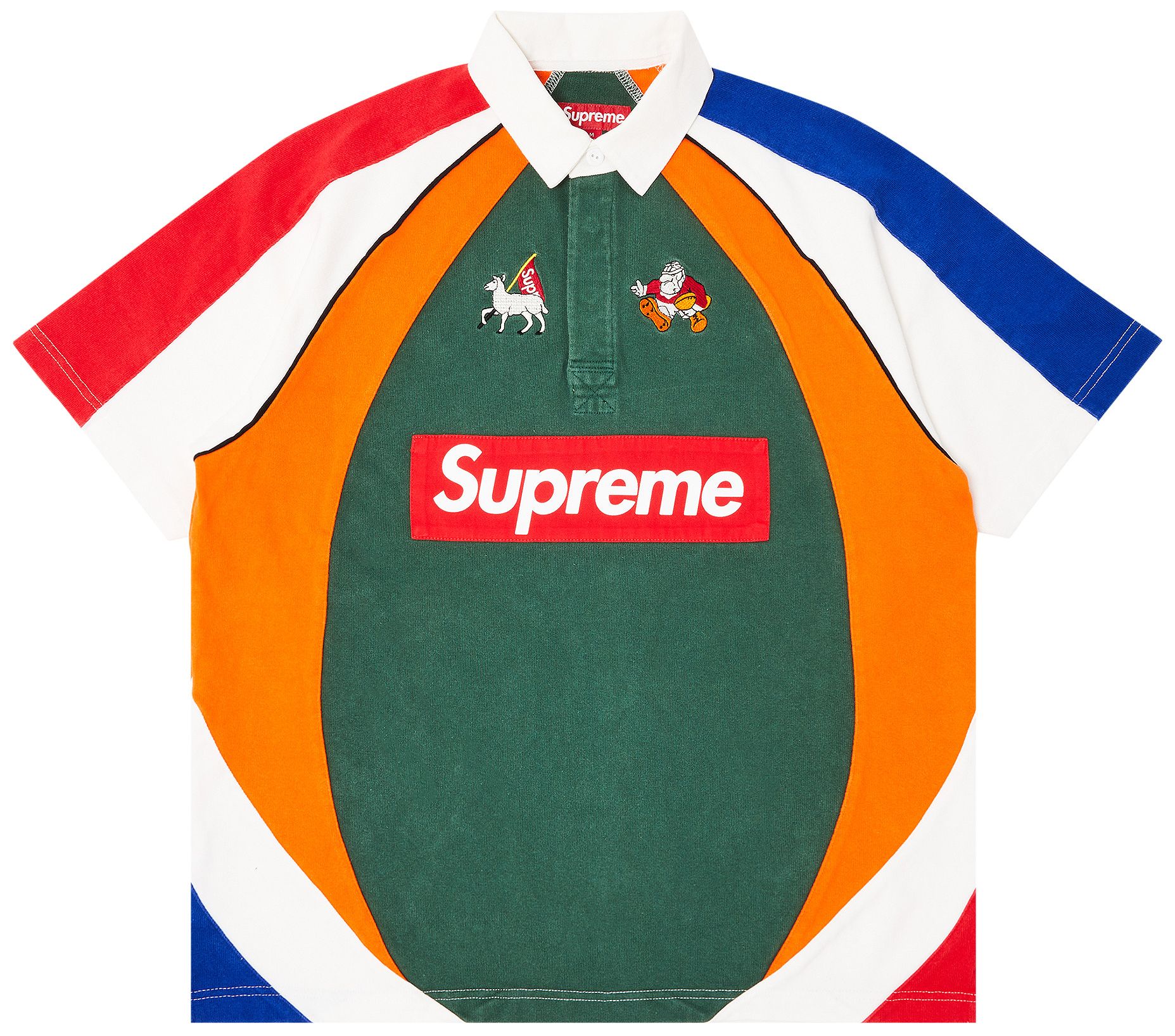 Buy Supreme Short-Sleeve Rugby 'Multicolor' - SS24KN32 MULTICOLOR | GOAT