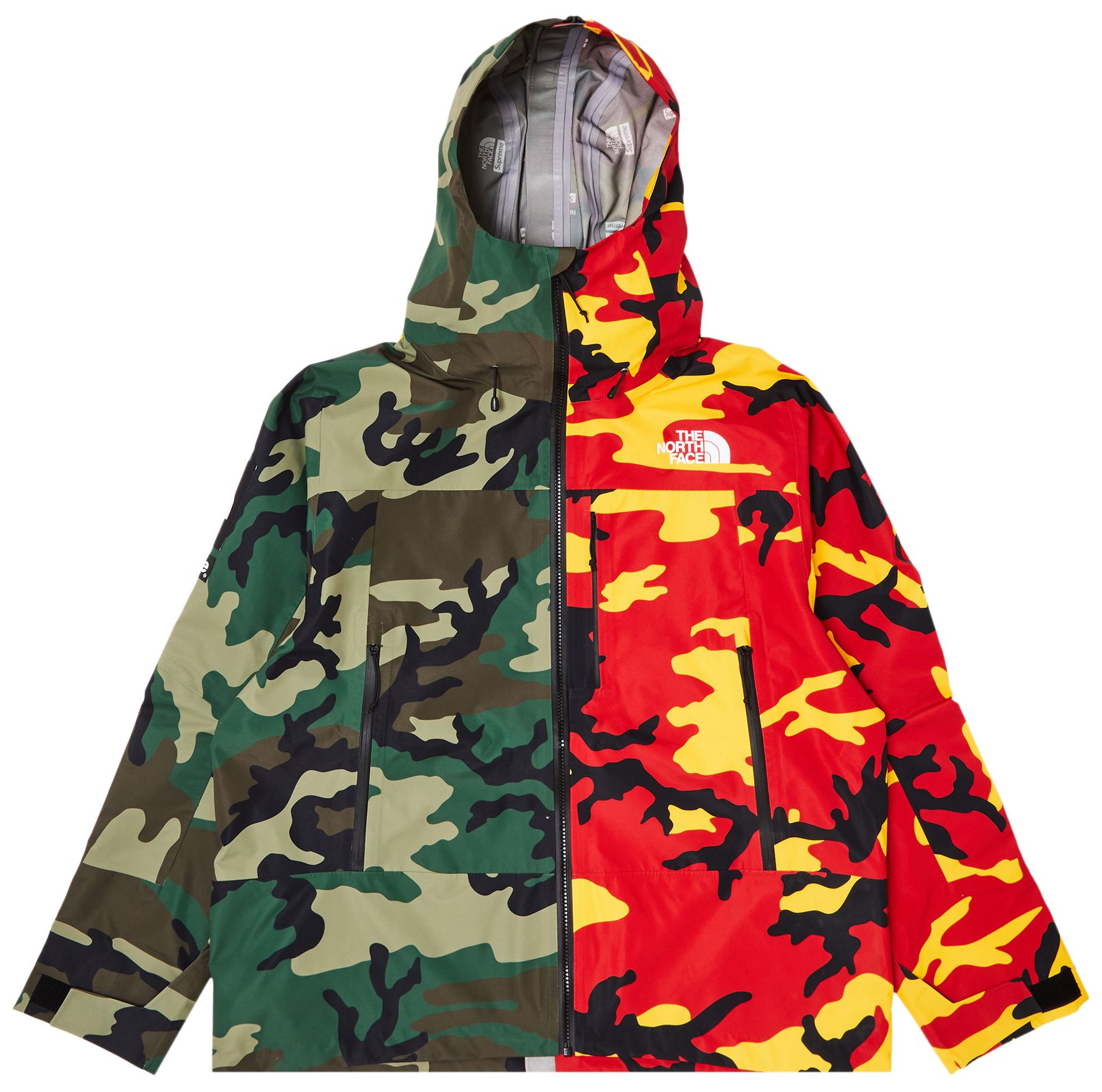 Buy Supreme x The North Face Split Taped Seam Shell Jacket 'Camo ...
