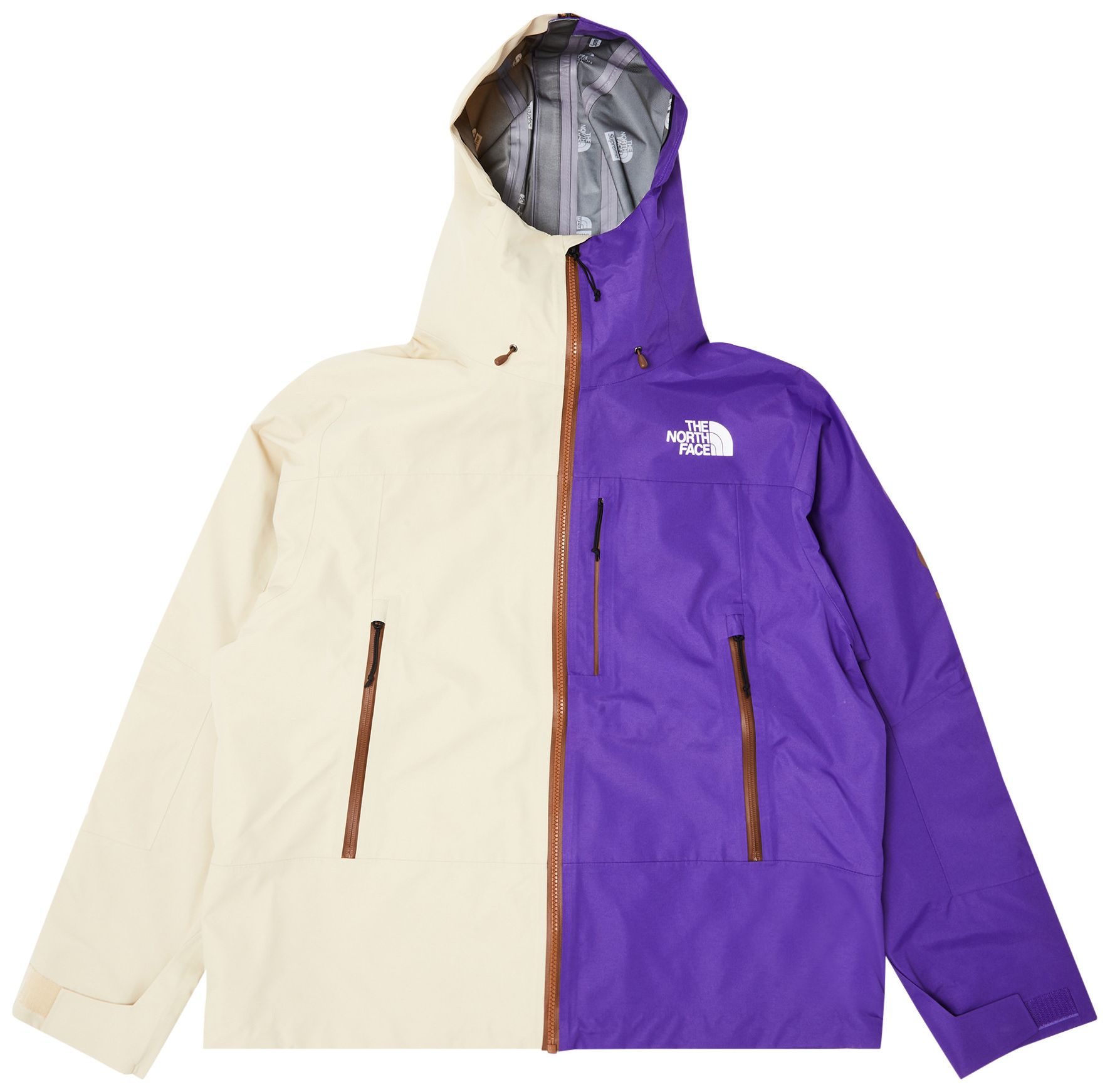 Buy Supreme x The North Face Split Taped Seam Shell Jacket 'Tan ...