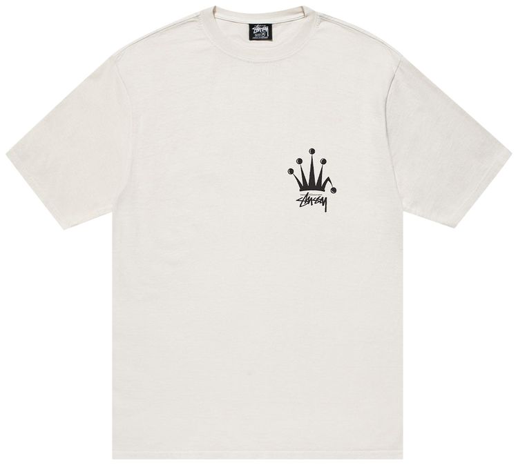 Buy Stussy Regal Crown Tee 'Natural' - 1905002 NATU | GOAT