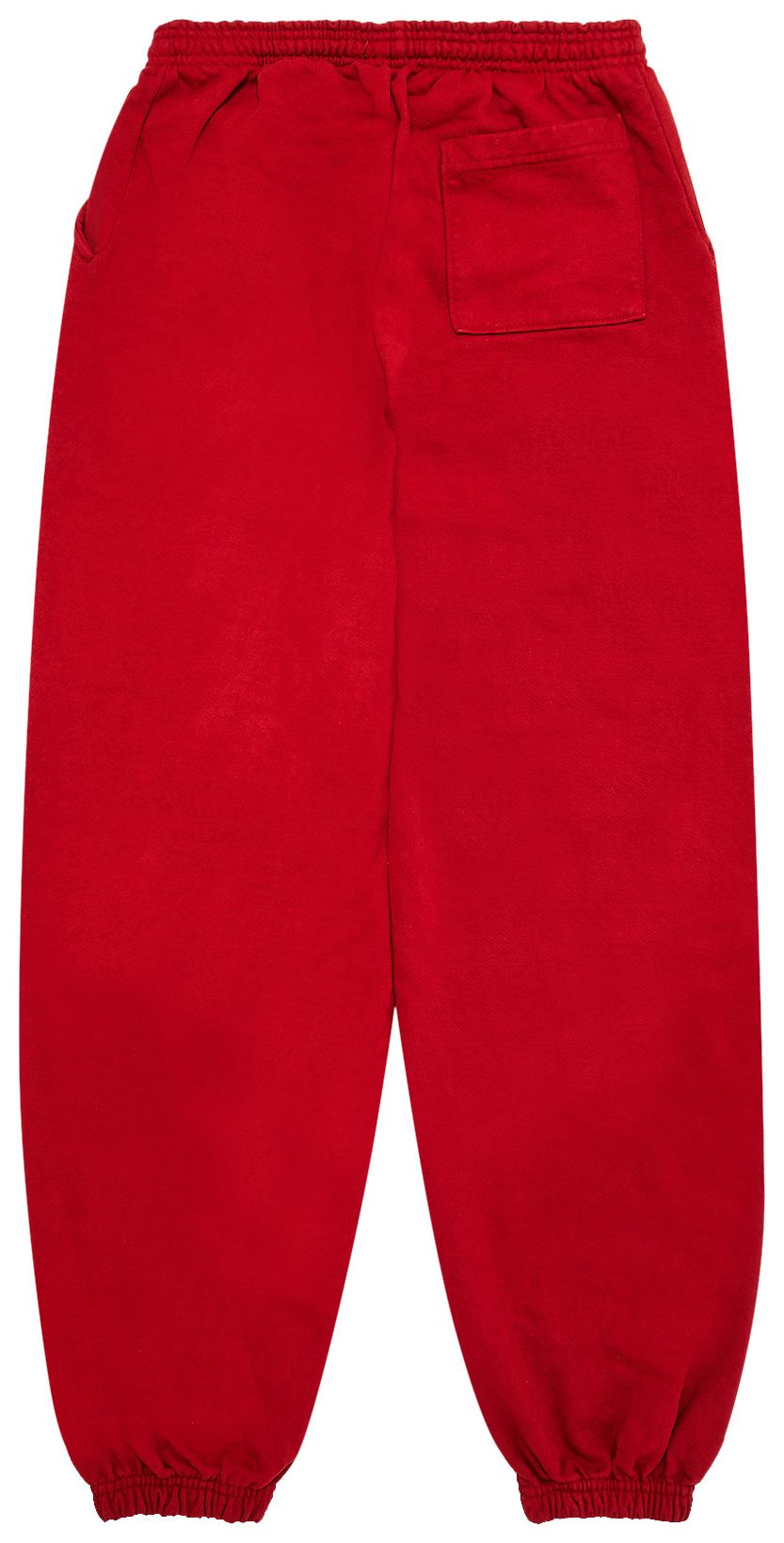 Buy Sp5der Number 555 Sweatpants 'Red' - 2406 1FW210204N5S RED | GOAT