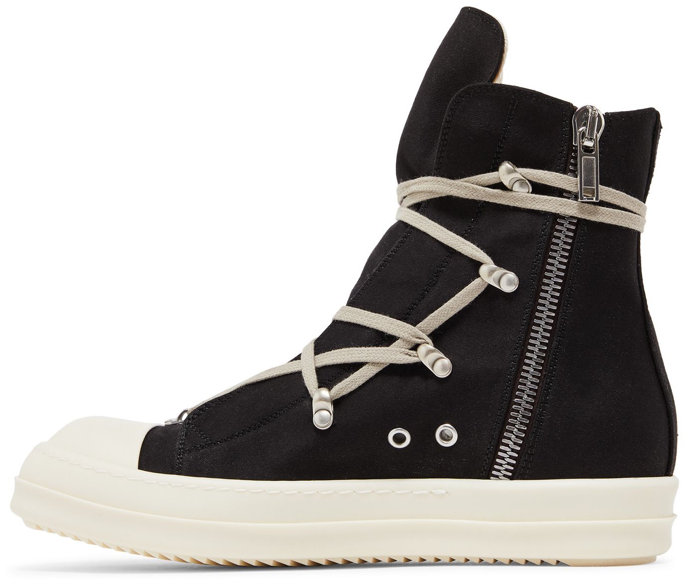 Buy Rick Owens Lido DRKSHDW Hexa High 'Black Milk' - DU01D1805 NDK 9811 ...