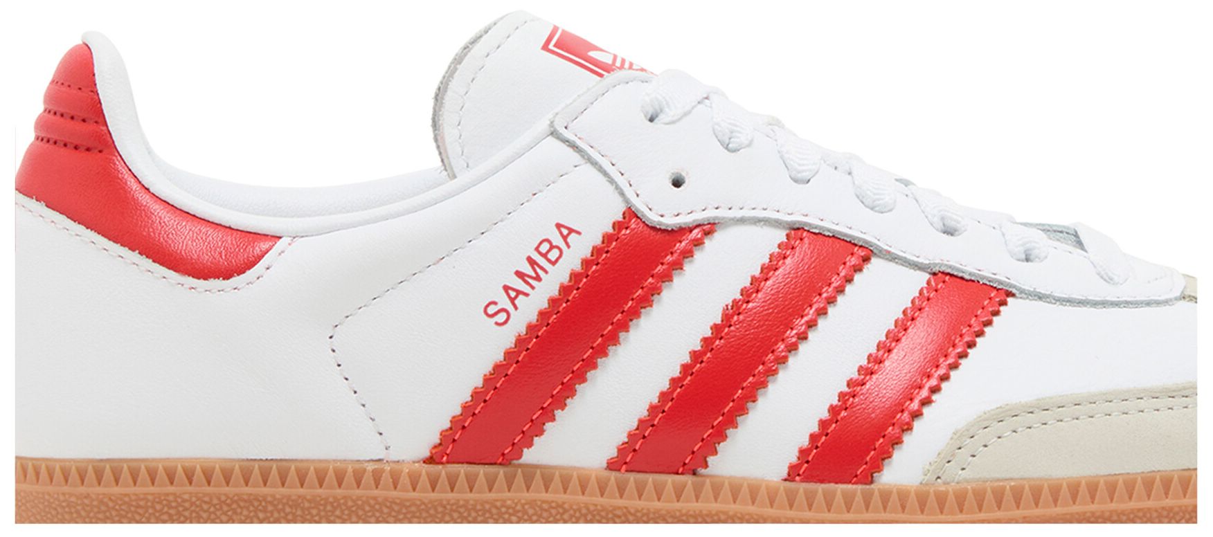Buy adidas Wmns Samba OG 'White Solar Red Gum' - IF6513 | GOAT