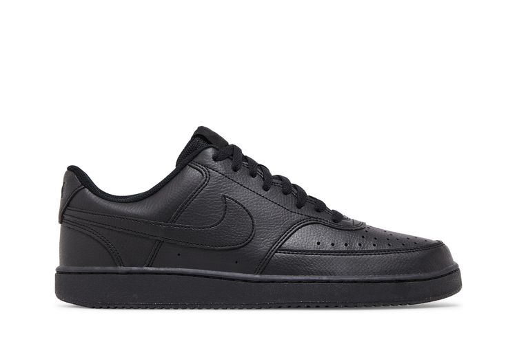 Buy Nike Court Vision Low Next Nature 'Triple Black' - DH2987 002 | GOAT