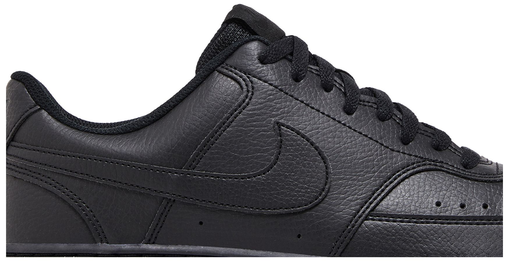 Buy Nike Court Vision Low Next Nature 'Triple Black' - DH2987 002 | GOAT