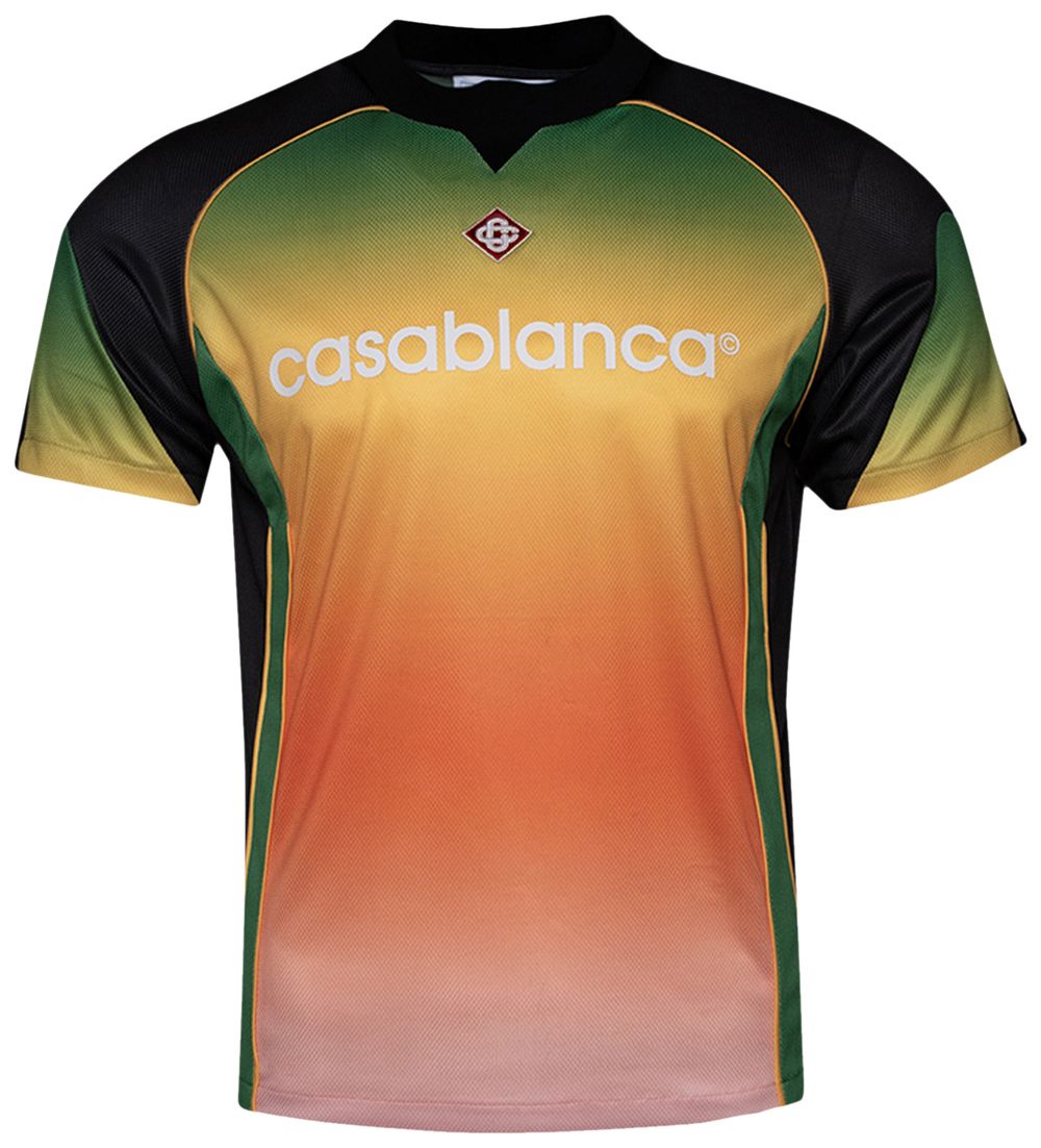 Buy Casablanca Football Shirt 'Gradient' - MS24 JTP 232 01 GRAD | GOAT