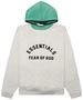 Buy Fear of God Essentials Nylon Fleece Hoodie 'Light Heather Grey/Mint ...