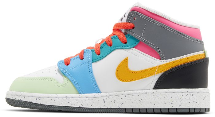 Buy Air Jordan 1 Mid SE GS 'Multi-Color' - FN1190 100 | GOAT