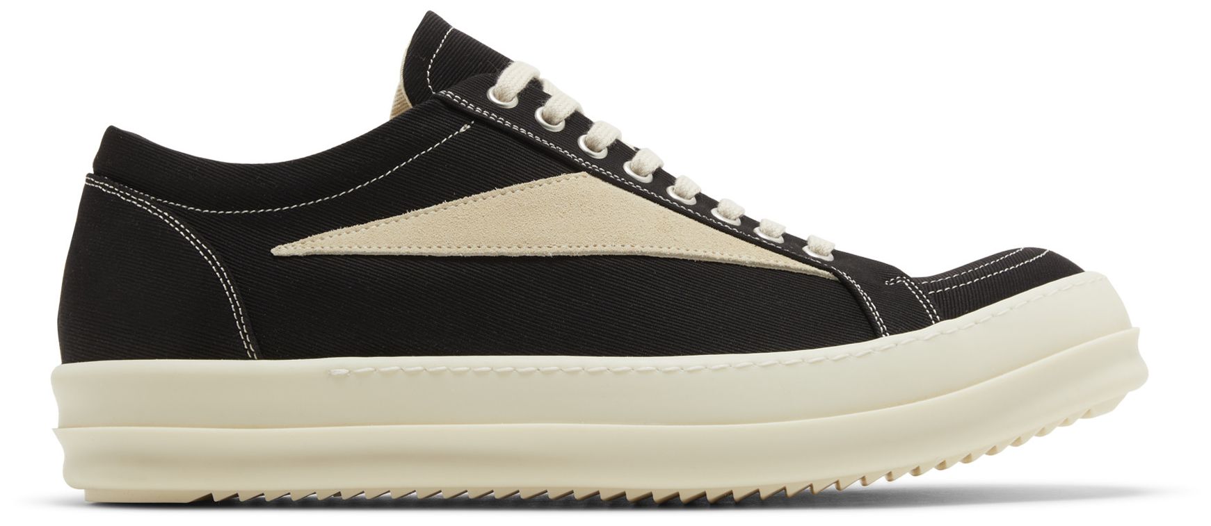 Buy Rick Owens Lido DRKSHDW Vintage Low 'Black Milk' - DU01D1803 CBLVS ...