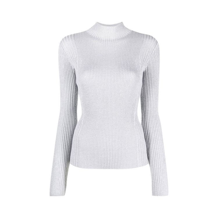 Buy Dion Lee Light Reflective Rib Skivvy 'Silver' - C7116P22 SILV | GOAT