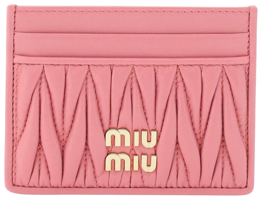 Buy Miu Miu Card Holder 'Pink' - 5MC076 F0638 | GOAT
