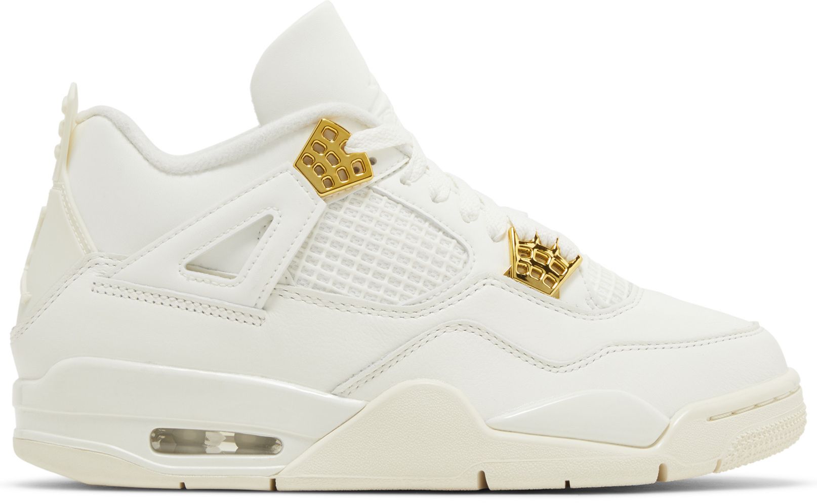 Buy Wmns Air Jordan 4 Retro 'Metallic Gold' - AQ9129 170 | GOAT