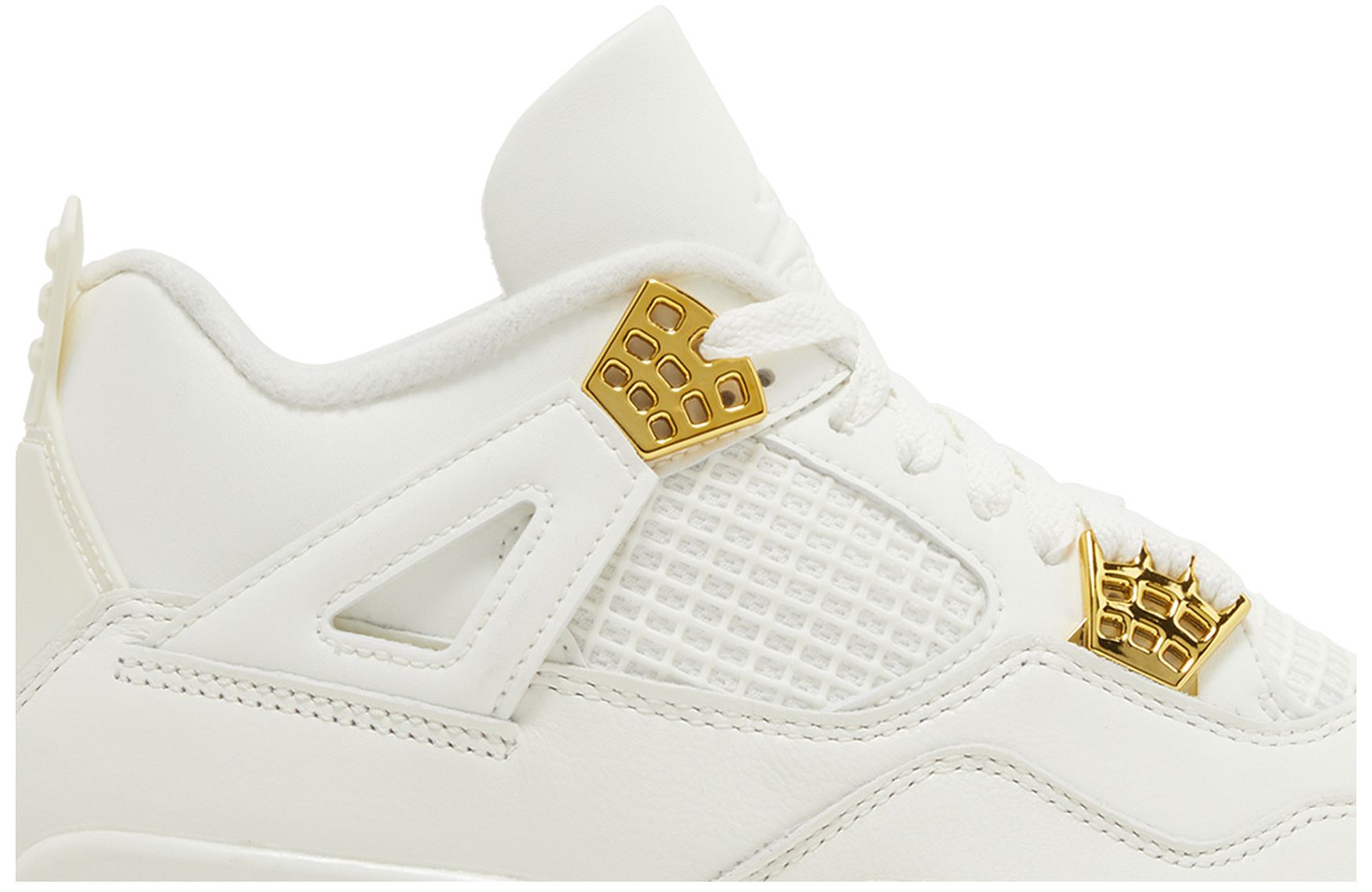 Buy Wmns Air Jordan 4 Retro 'Metallic Gold' - AQ9129 170 | GOAT