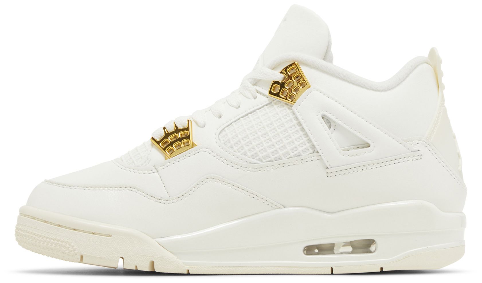 Buy Wmns Air Jordan 4 Retro 'Metallic Gold' - AQ9129 170 | GOAT