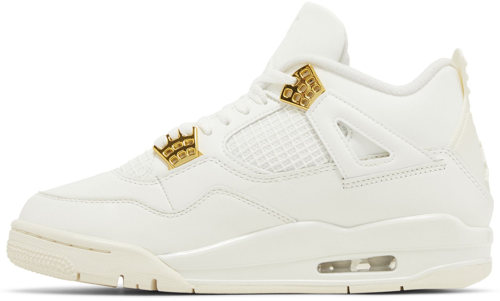 Buy Wmns Air Jordan 4 Retro 'Metallic Gold' - AQ9129 170 | GOAT