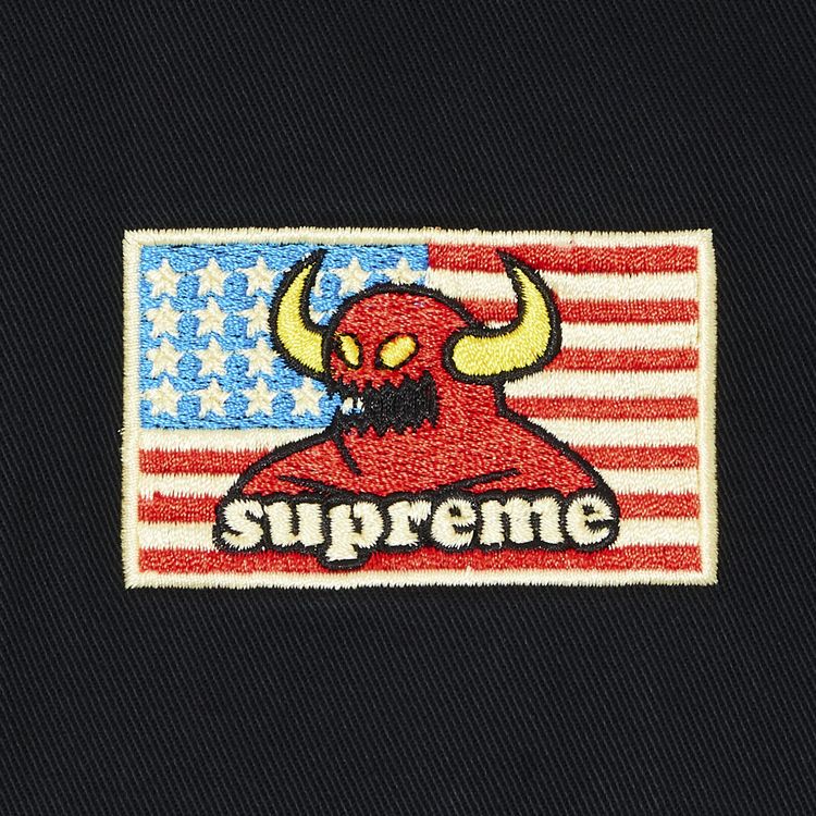 Buy Supreme x Toy Machine Harrington Jacket 'Black' - SS24J38 BLACK | GOAT