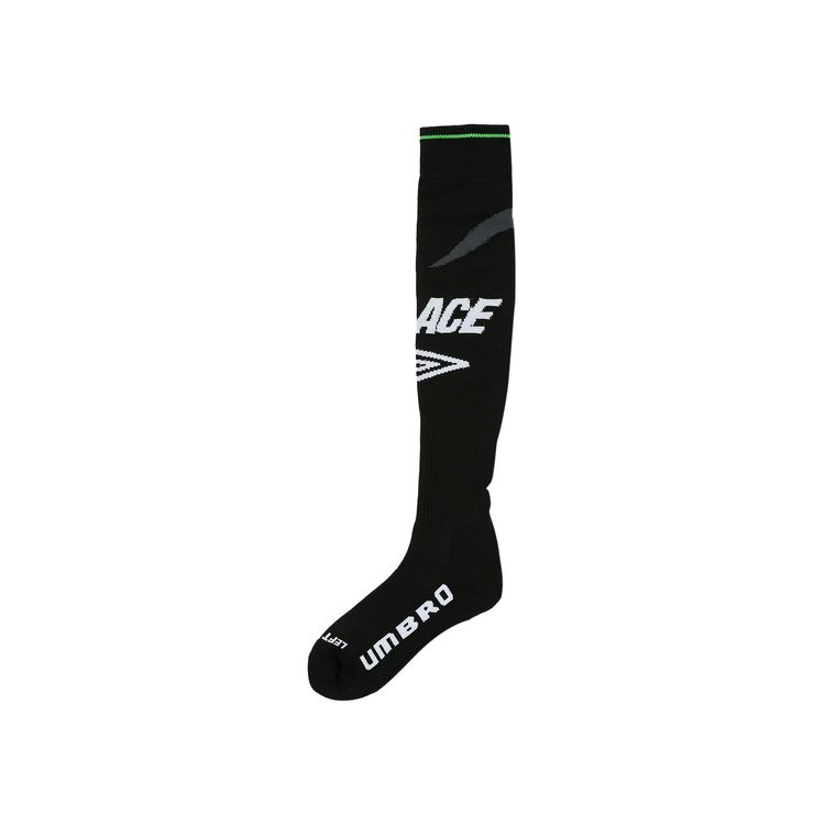 Buy Palace x Umbro 3rd Goalie Sock 'Black' - P26UMSK005 | GOAT