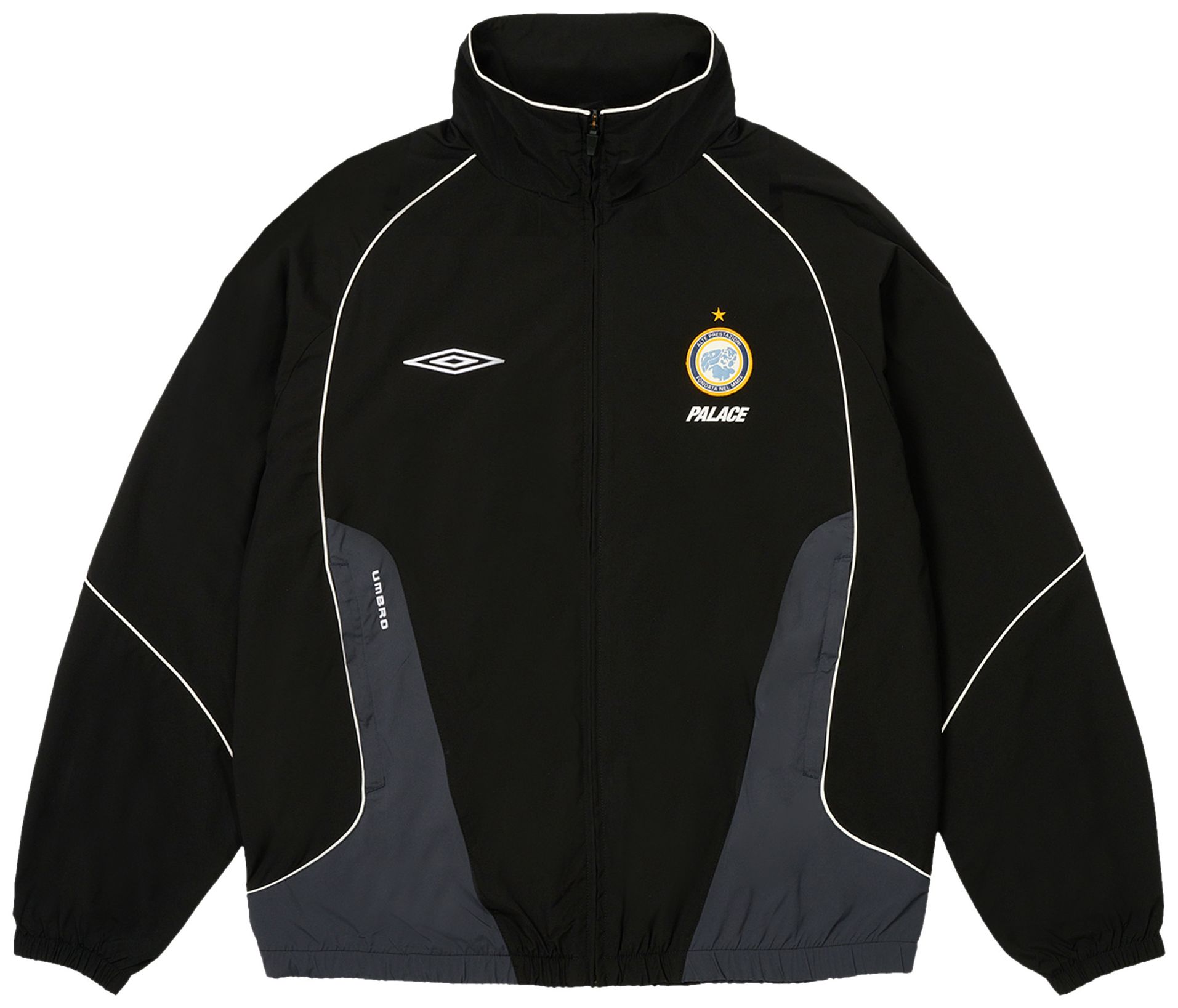 Buy Palace x Umbro Training Track Jacket 'Black' - P26UMJK059 | GOAT