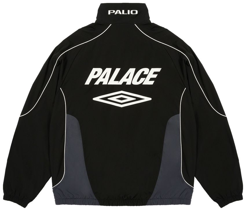 Buy Palace x Umbro Training Track Jacket 'Black' - P26UMJK059 | GOAT