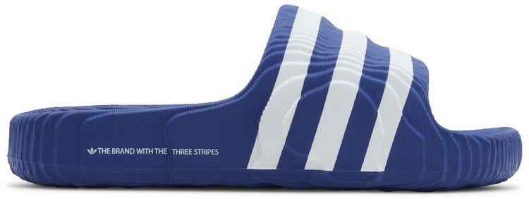 Buy Adilette 22 Slide 'Royal Blue White' - IF3667 | GOAT