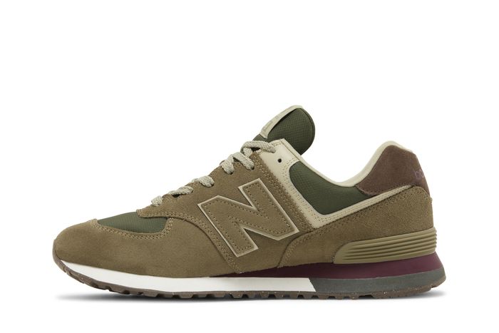 Buy New Balance 574 'Olive Bone' - U574UBB | GOAT