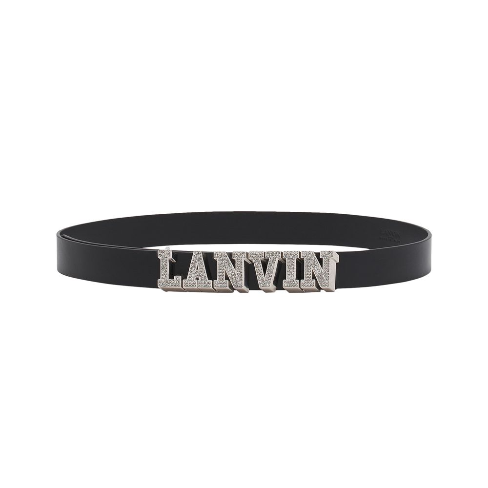 Buy Lanvin x Future Logo Belt 'Black' - AM BEMB12 FTRH P24 10 | GOAT