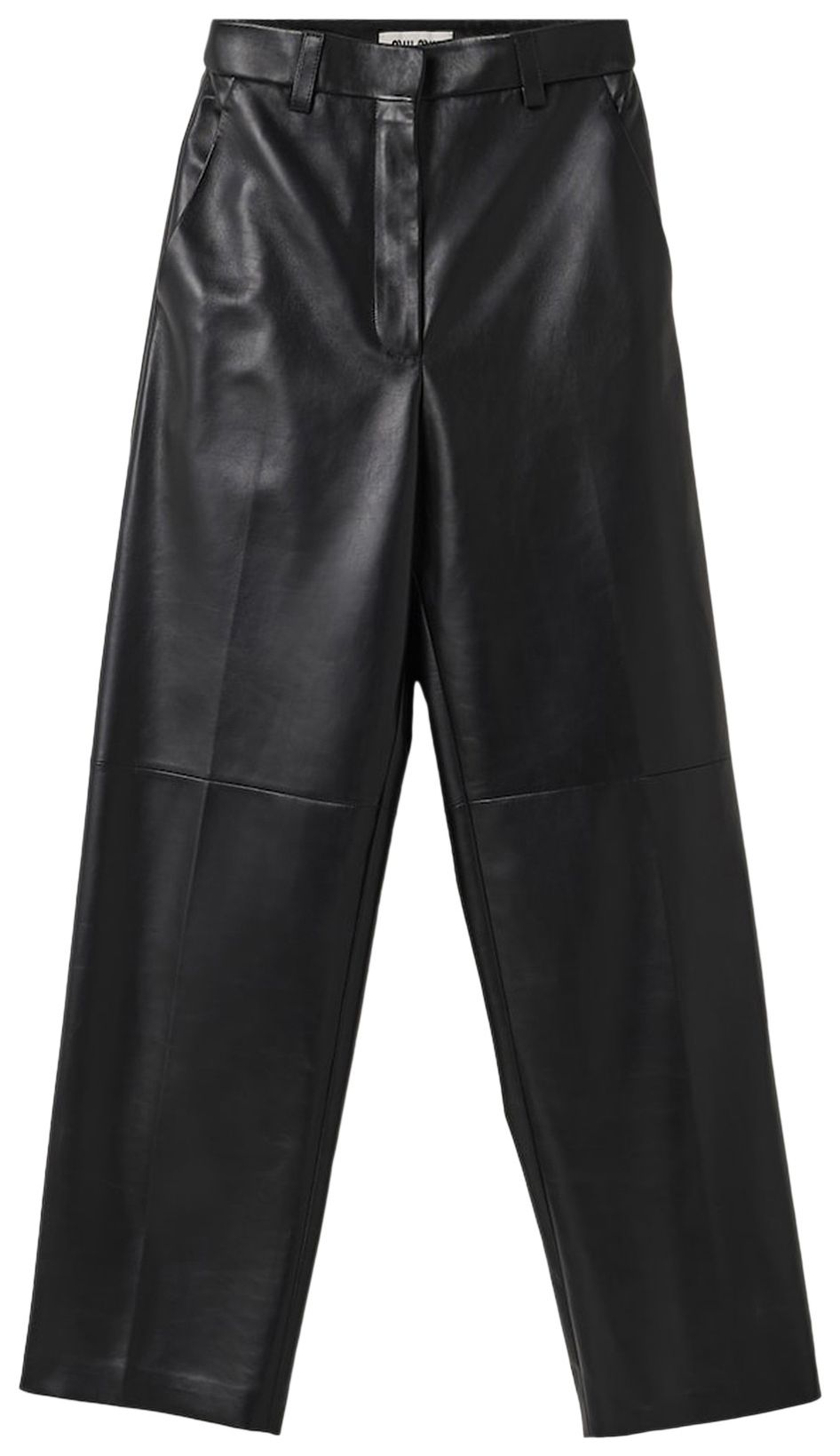 Buy Miu Miu Leather Pants 'Black' - MPP388 14B8 F0002 | GOAT