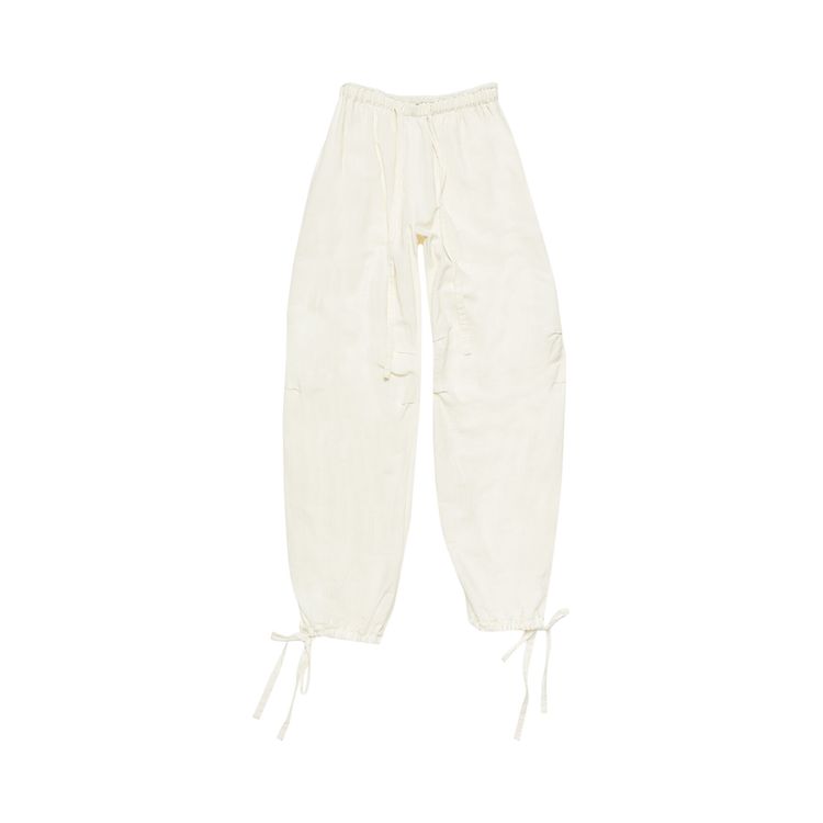 Buy Acne Studios Relaxed Drawstring Trousers 'Warm White' - AK0702 GOAT ...