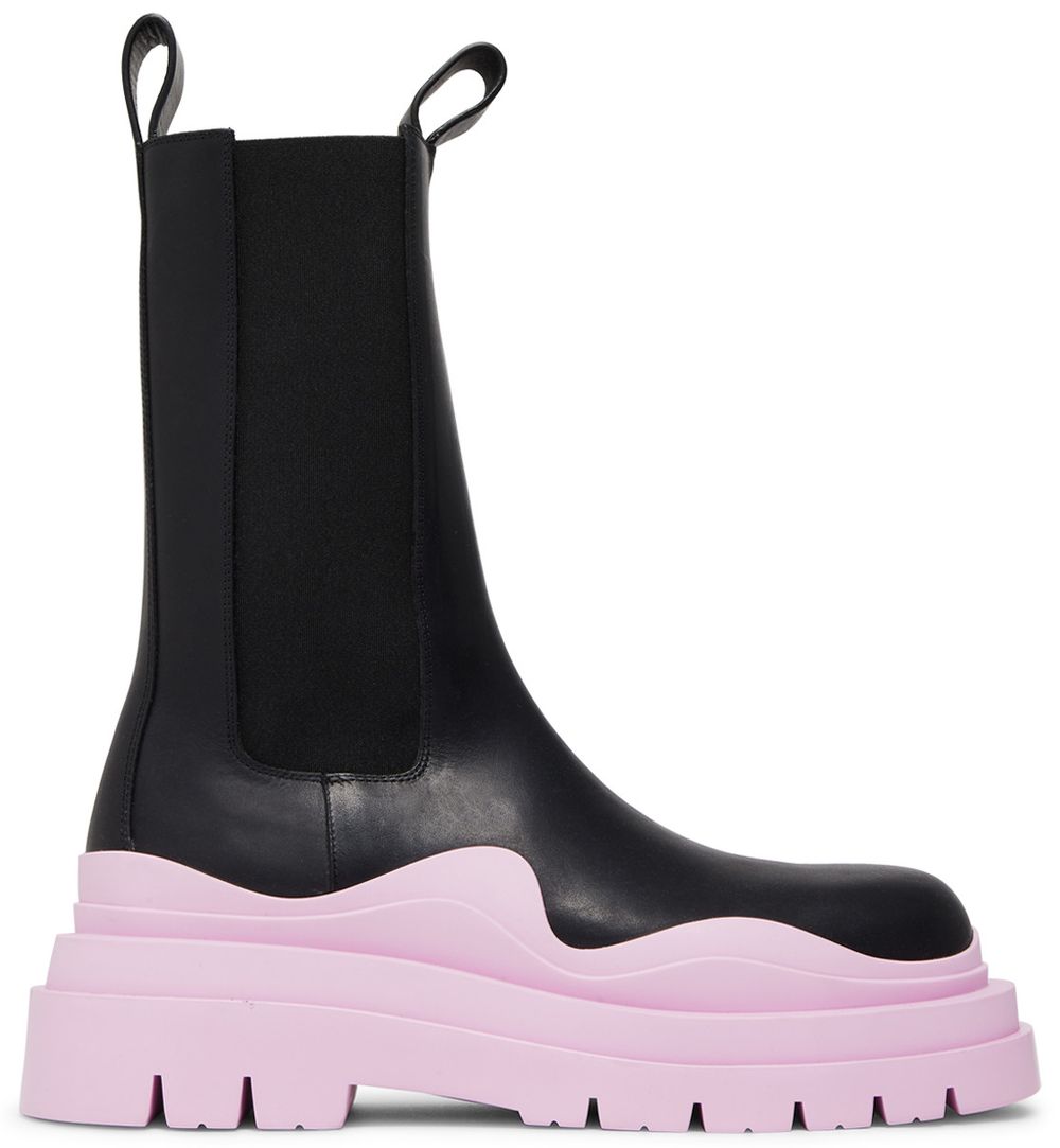 Buy Bottega Veneta Wmns Tire Boot 'Black Gloss' - 630297 VBS50 1336 | GOAT
