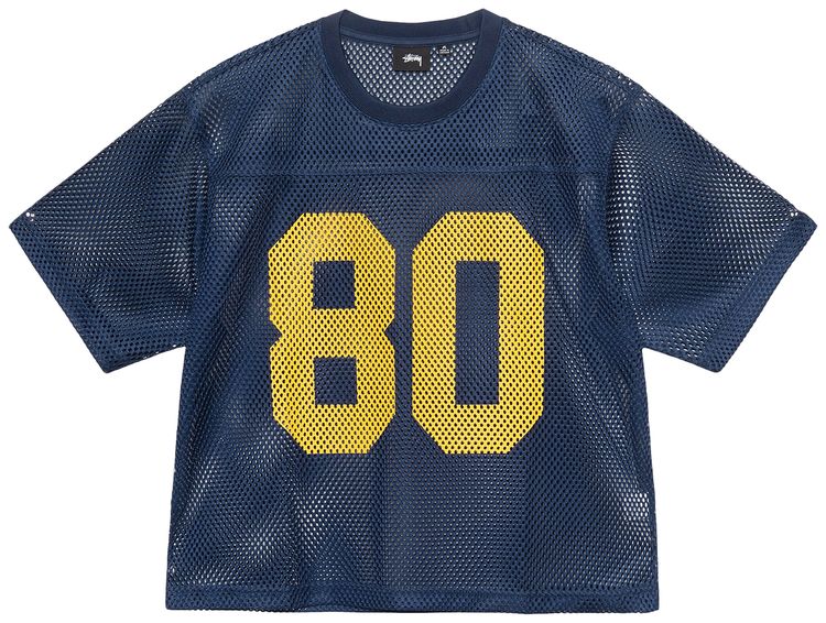 Buy Stussy Team 80 Jersey 'Navy' - 1140340 NAVY | GOAT