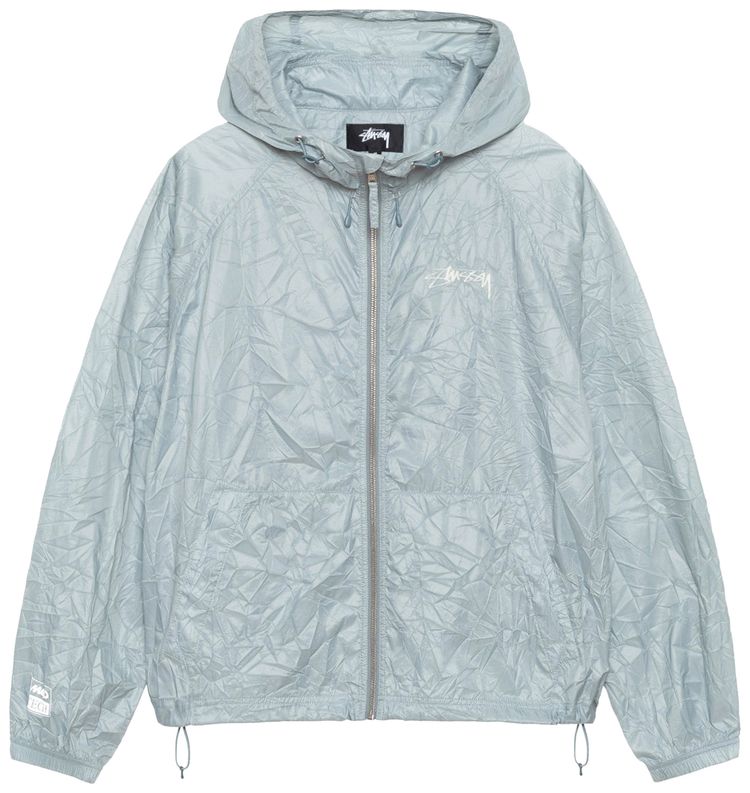 Buy Stussy Beach Wrinkled Nylon Shell 'Slate' - 115746 SLAT | GOAT
