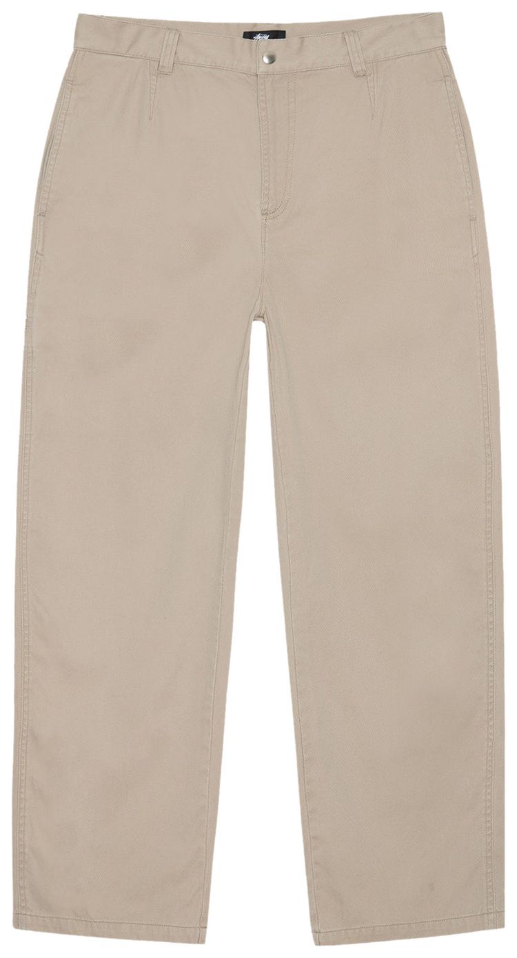 Buy Stussy Workgear Trouser 'Khaki' - 116625 KHAK | GOAT