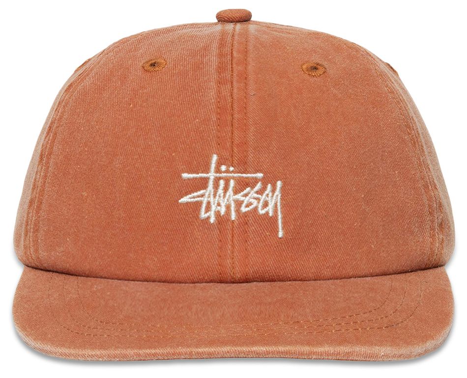 Buy Stussy Low Pro Basic Washed Strapback 'Rust Red' - 1311118 RUST | GOAT