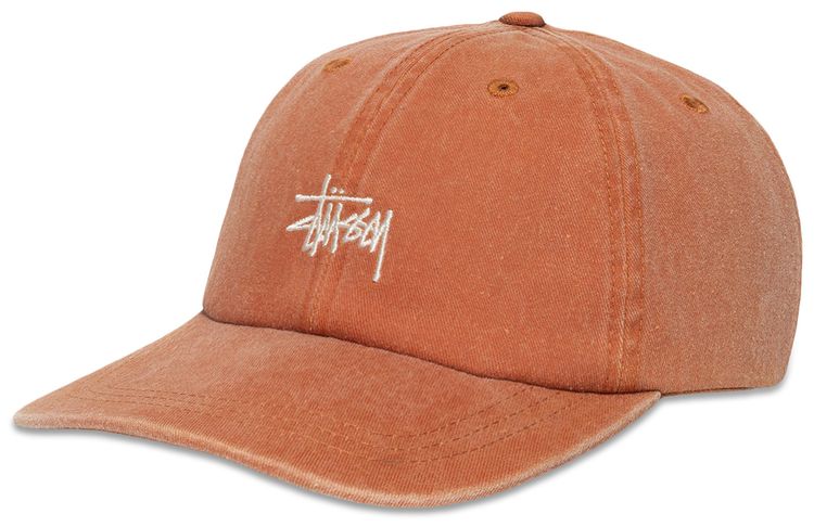 Buy Stussy Low Pro Basic Washed Strapback 'Rust Red' - 1311118 RUST | GOAT