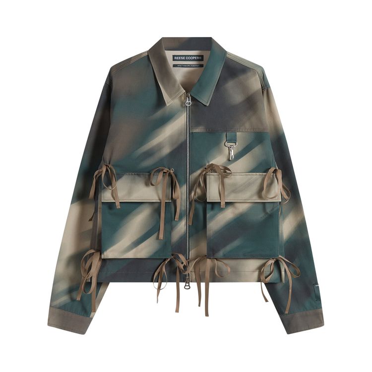 Buy Reese Cooper Blur Camo Modular Pocket Work Jacket 'Blurred Camo ...