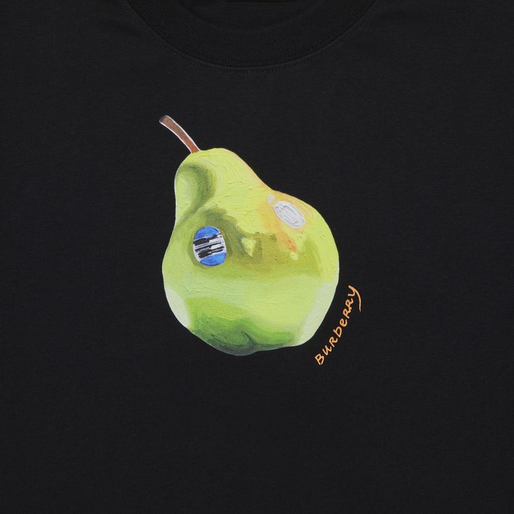 Buy Burberry Painted Pear T-Shirt 'Black' - 8089737 | GOAT