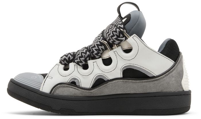 Buy Lanvin Curb Sneakers 'White Anthracite' - FM SKRK11 TONE P240018 | GOAT