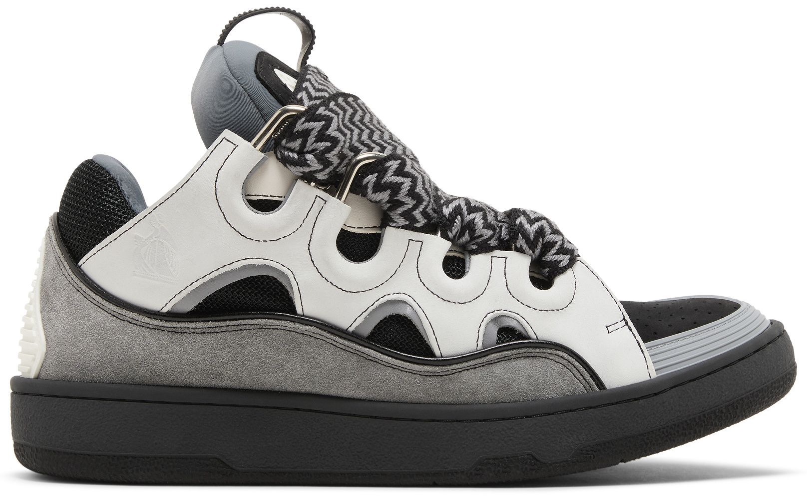 Buy Lanvin Curb Sneakers 'White Anthracite' - FM SKRK11 TONE P240018 | GOAT