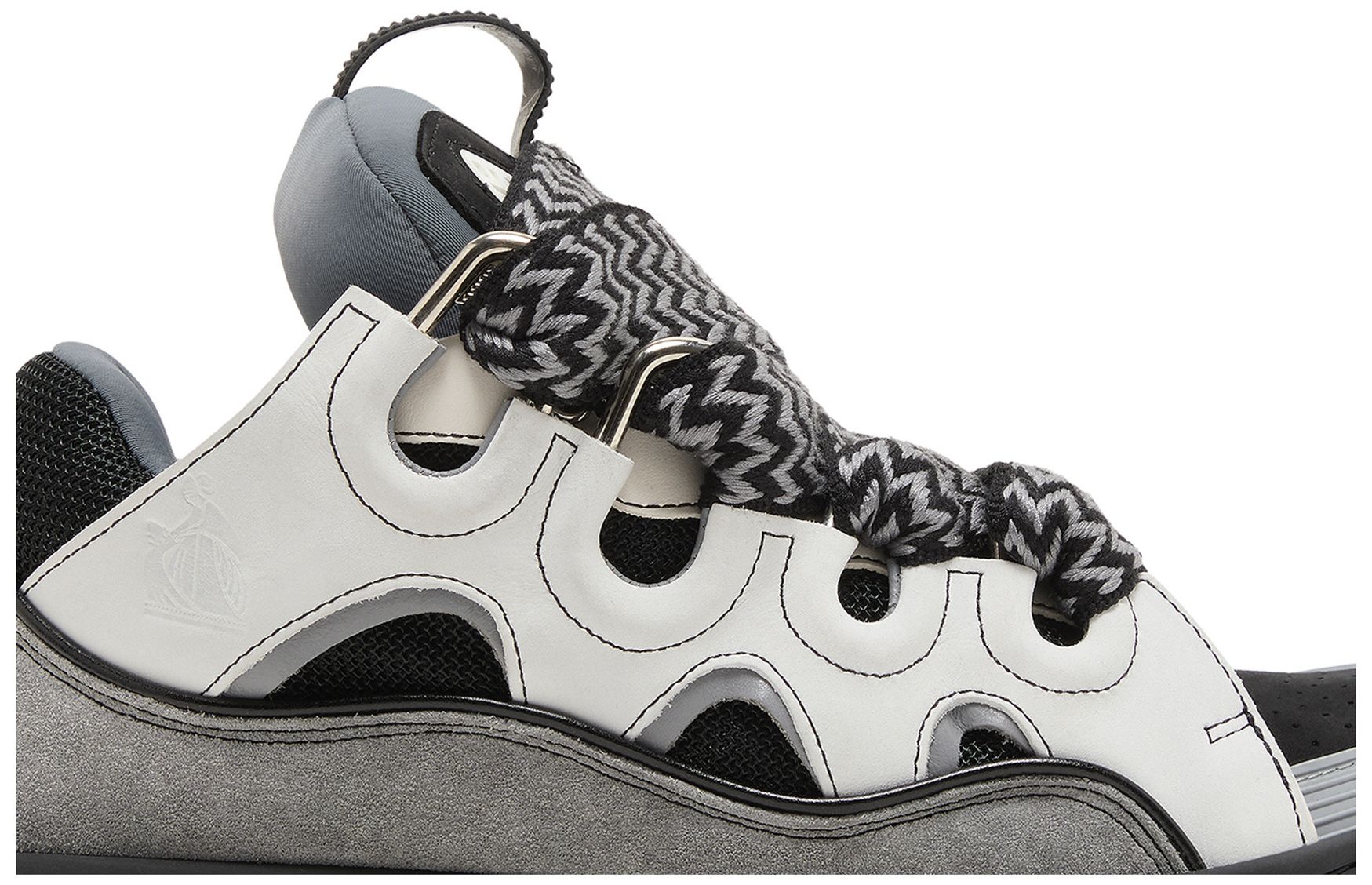 Buy Lanvin Curb Sneakers 'White Anthracite' - FM SKRK11 TONE P240018 | GOAT